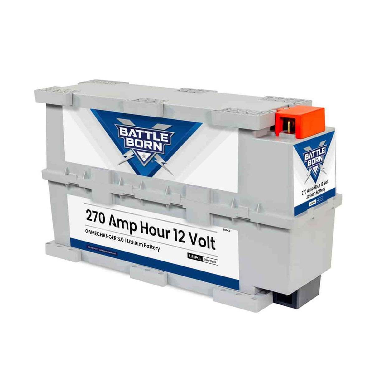Battle Born Batteries 270Ah 12V LiFePO4 Deep Cycle GC3 Battery — Solar ...