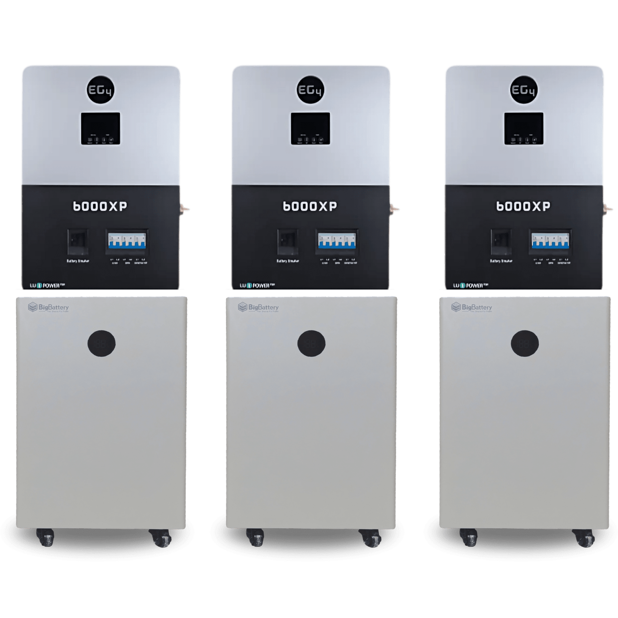 Big Battery | 3x Nexus + 3 x EG4 6000XP — Solar Guys Pro