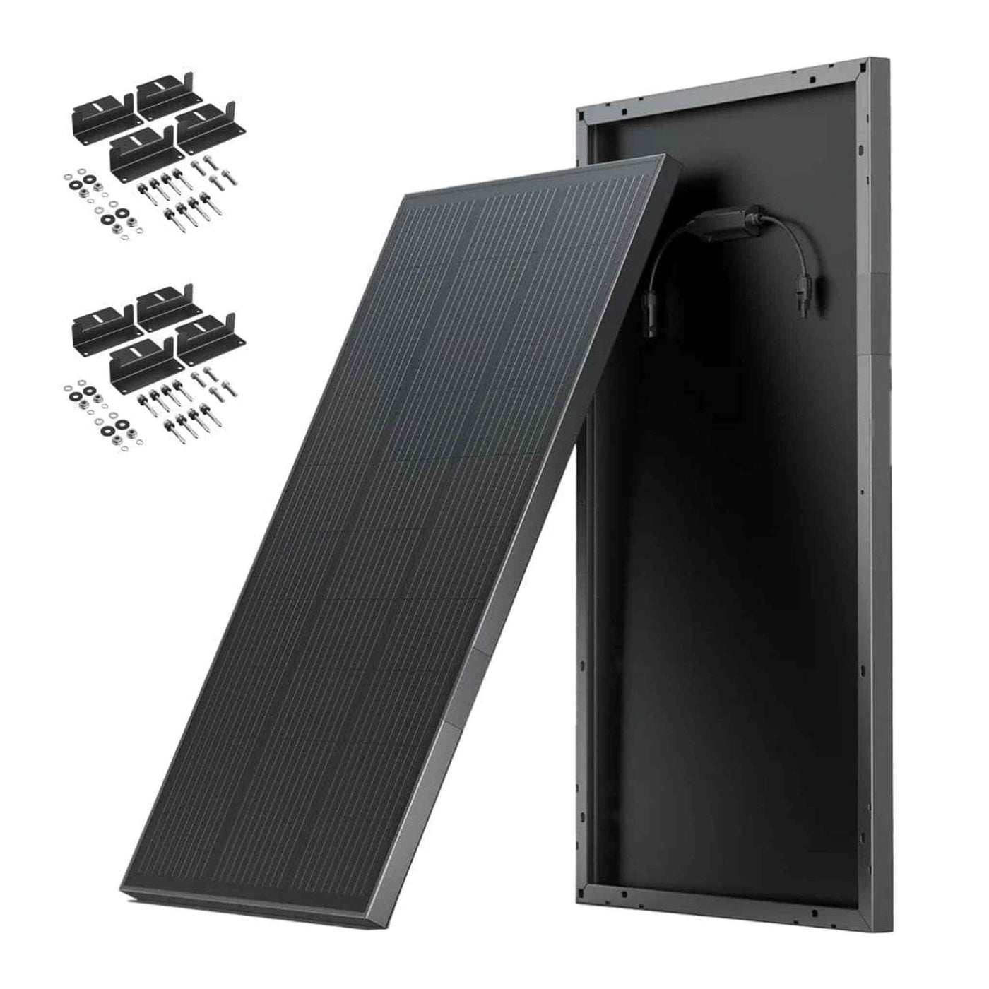 EcoFlow 2x 100W Rigid Solar Panel — Solar Guys Pro