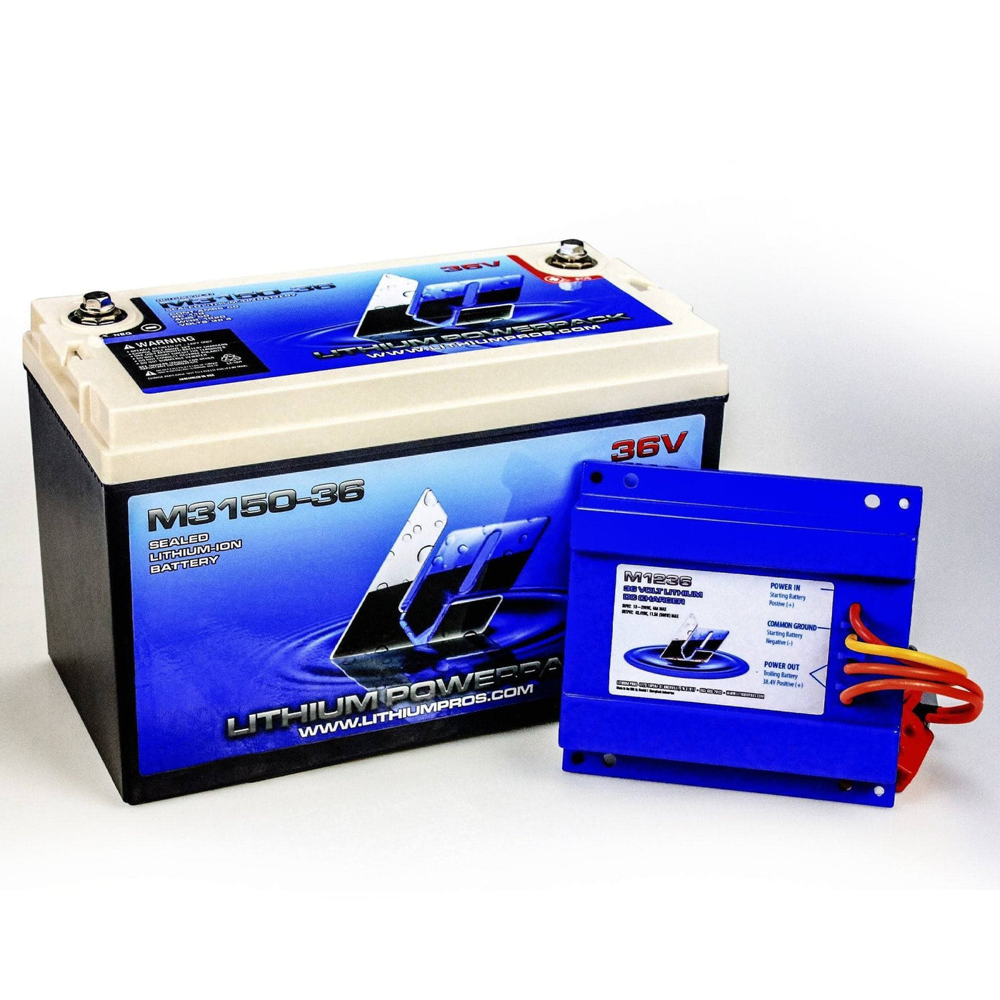 Lithium Pros | M3167-36 38.4V 67Ah Lithium Ion Trolling Battery — Solar ...