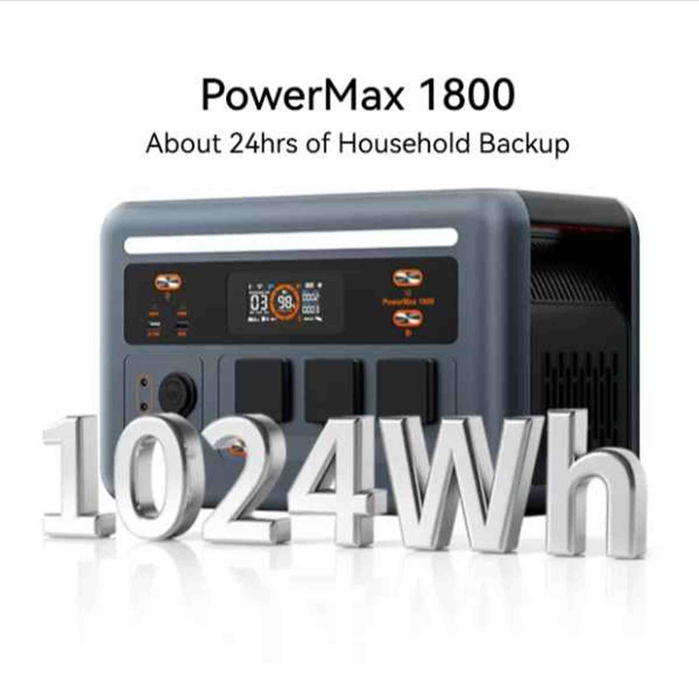 Oscal PowerMax 1800 - Solar Guys Pro