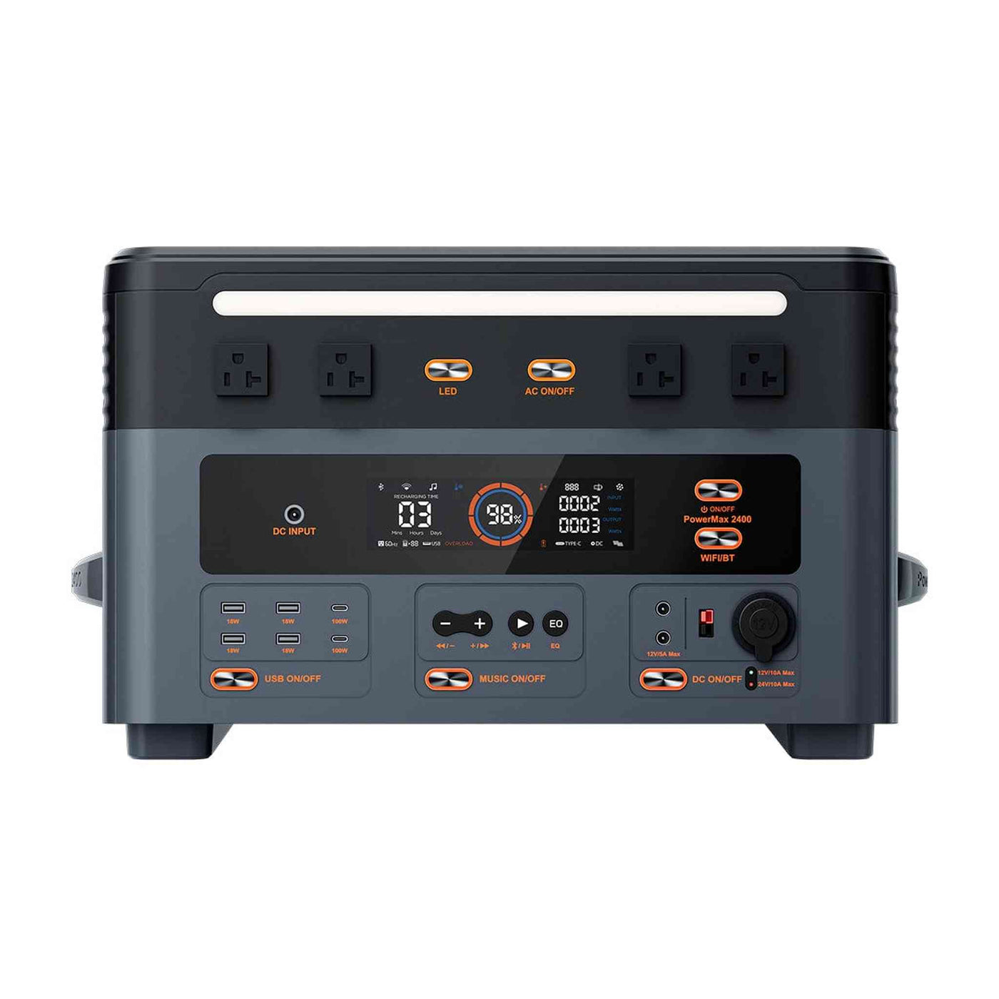 Oscal PowerMax 2400 Station - Solar Guys Pro