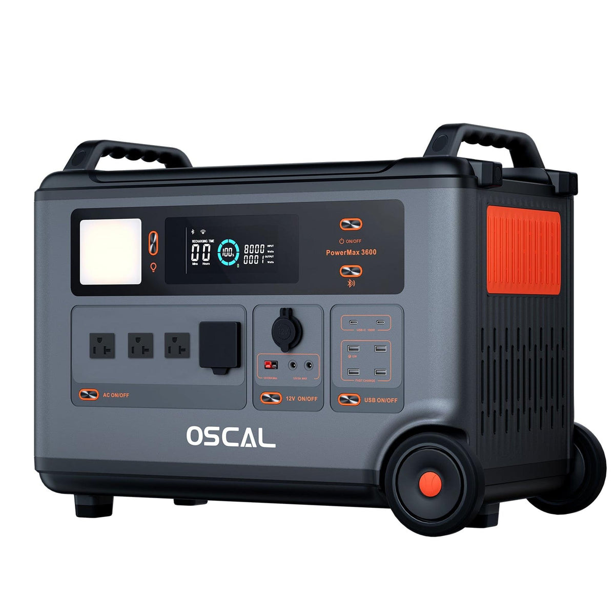 Oscal PowerMax 3600 3000W Station — Solar Guys Pro