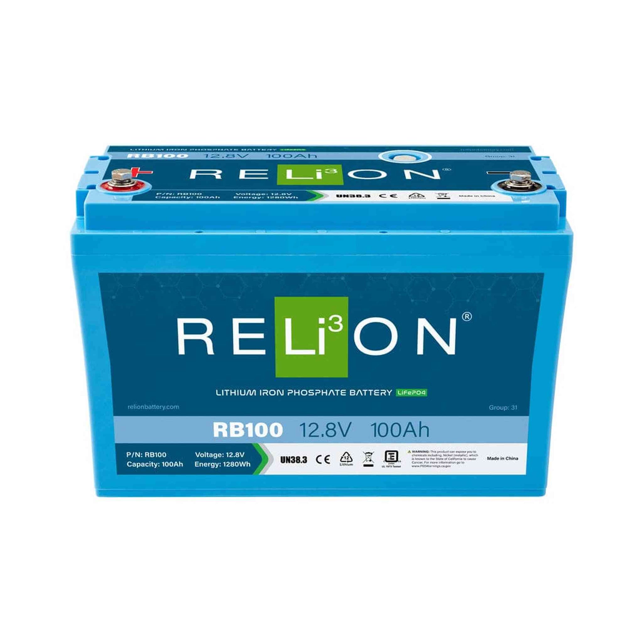 RELiON RB100, LIFEPO4 Legacy Lithium Battery 31 4SC 12V, Series Capable ...
