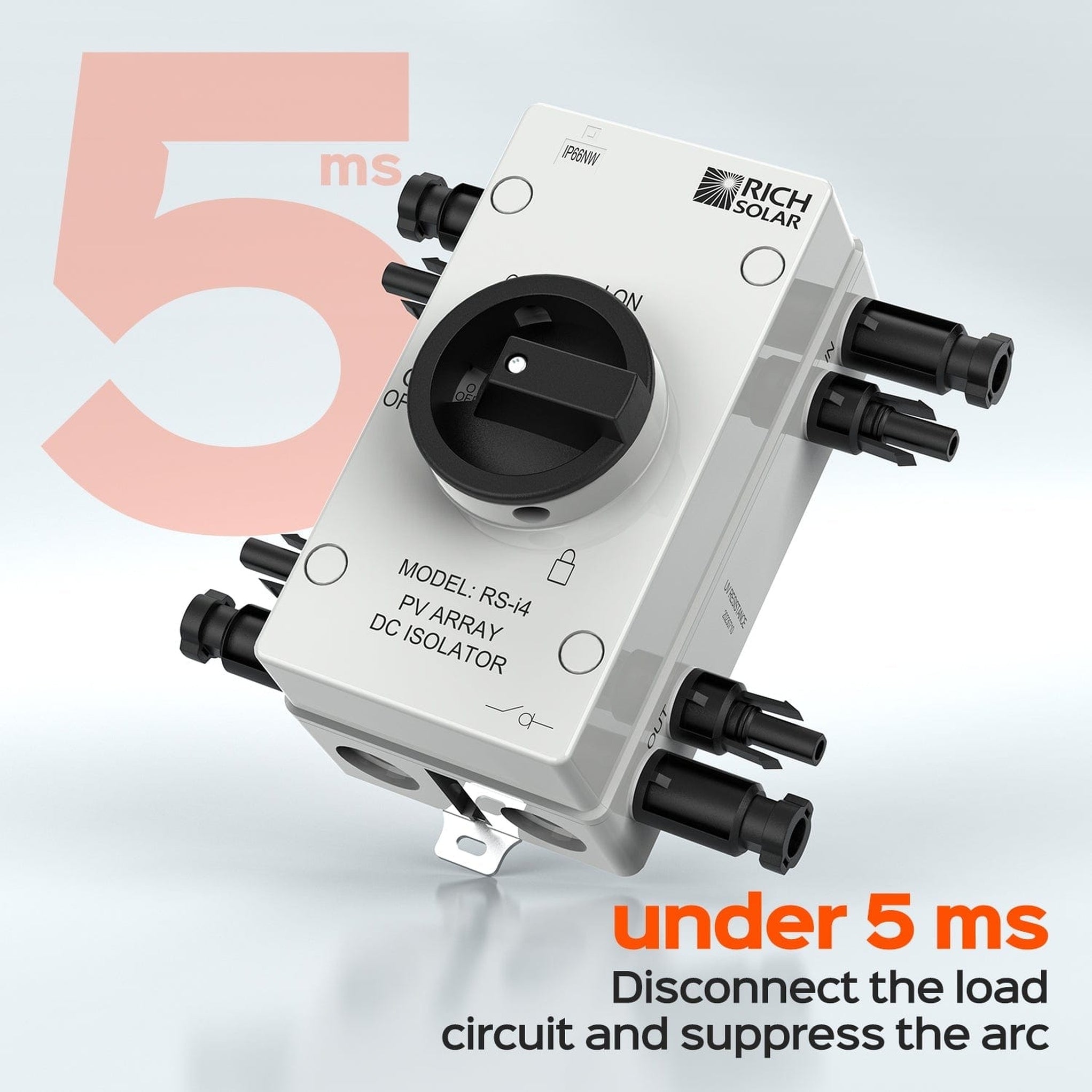 Rich Solar PV DC Quick Disconnect Switch — Solar Guys Pro