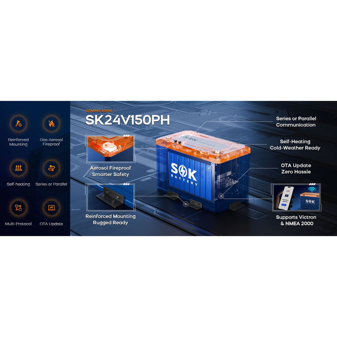 SOK Battery | 24V150Ah Battery - Solar Guys Pro