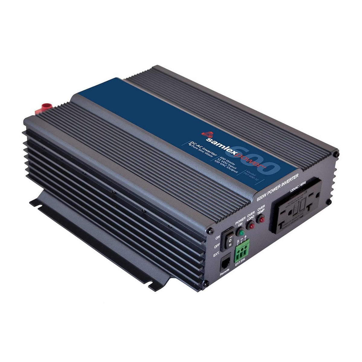 Samlex Inverter, 600 Watts 12VDC, Pure Sine Wave 120VAC — Solar Guys Pro