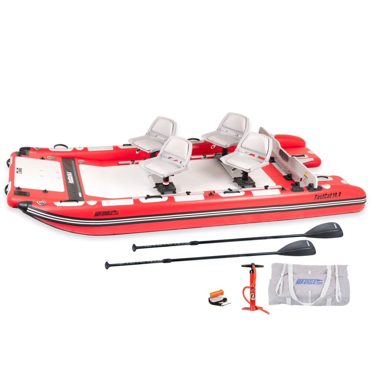 Sea Eagle FastCat Boat - Solar Guys Pro