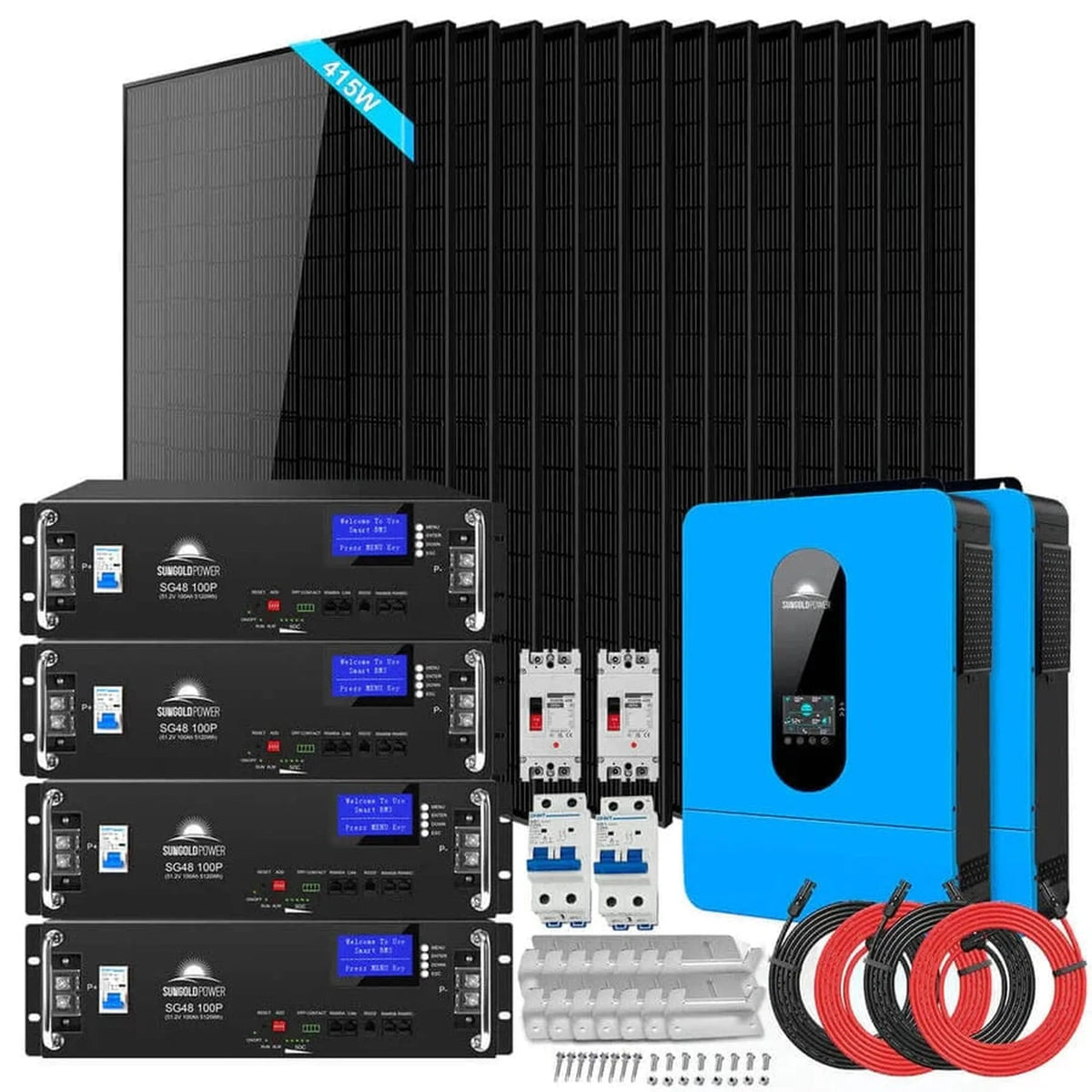 Off-Grid Solar Kit with Panels - Solar Guys Pro