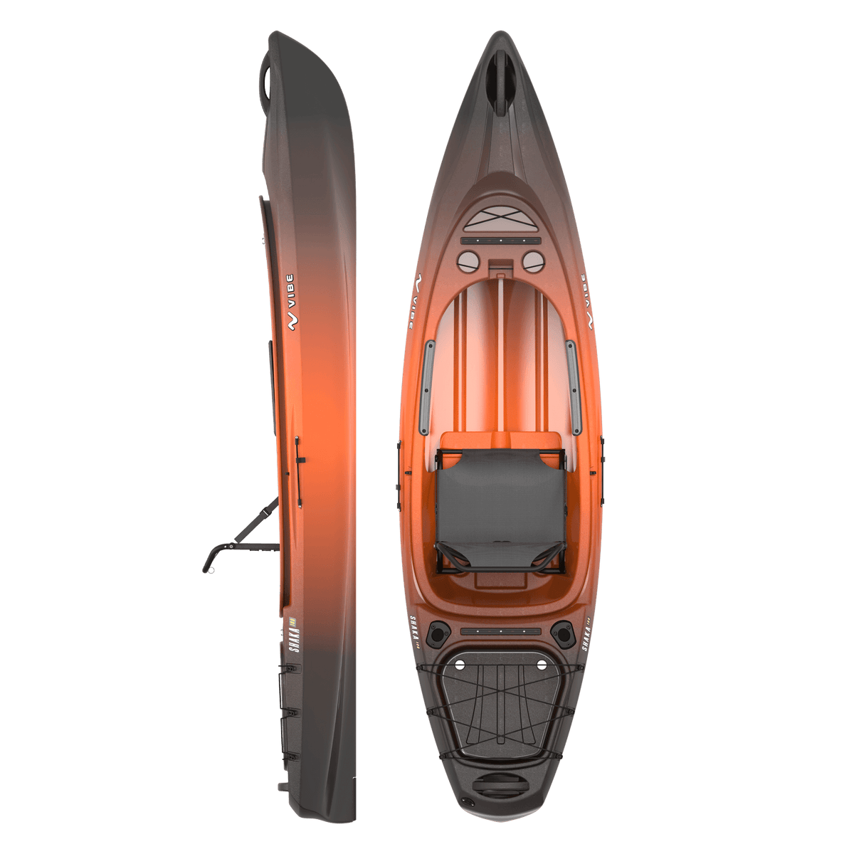 Vibe Kayaks - Shaka 100 Lightweight Sit-On-Top Kayak — Solar Guys Pro