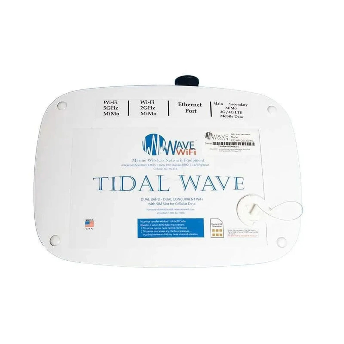 WAVE WiFi Tidal Wave Dual Band Marine WiFi and Cellular Receiving ...