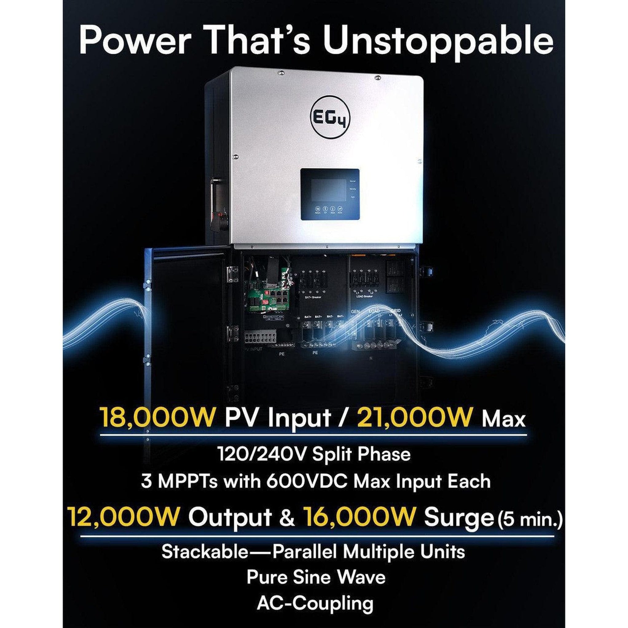 EG4 18k Inverter - Solar Guys Pro