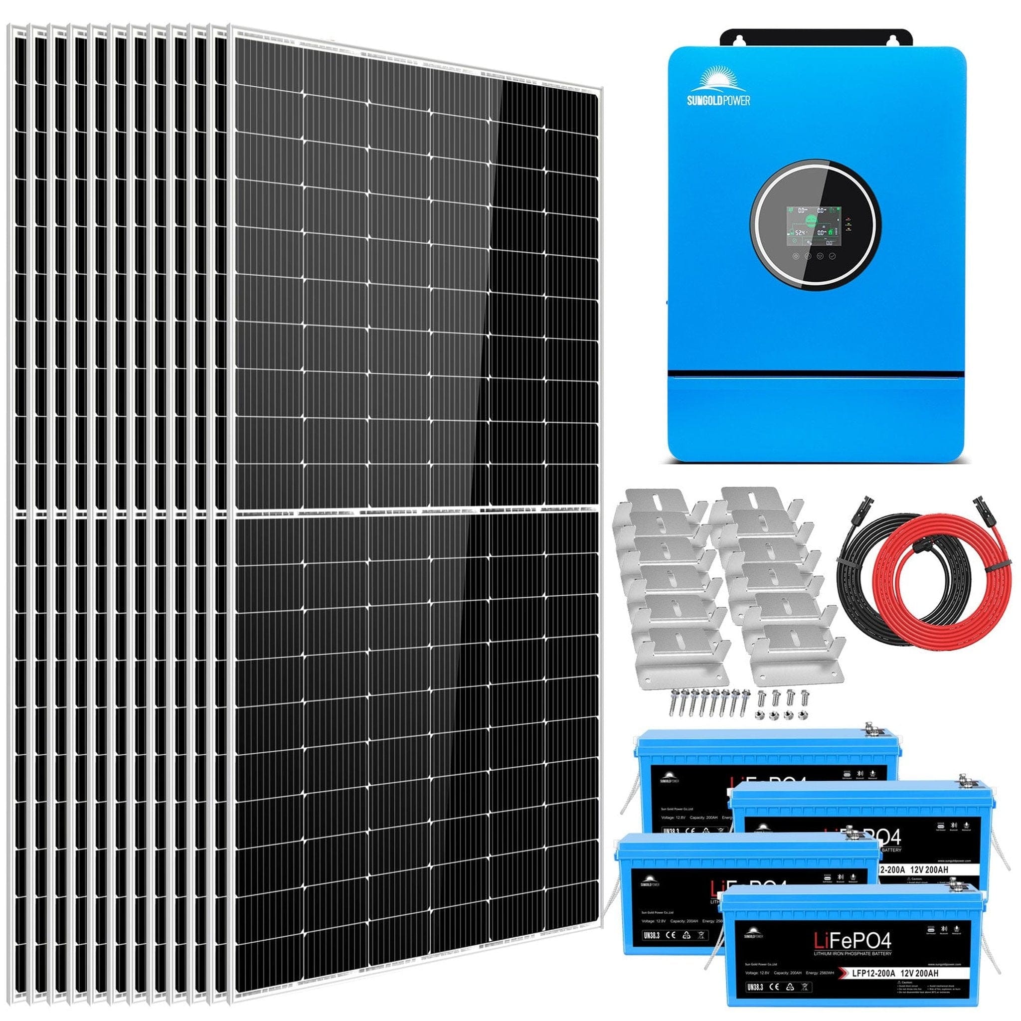 SunGoldPower Solar Kits for Off-Grid & Hybrid Solar Systems — Solar Guys Pro